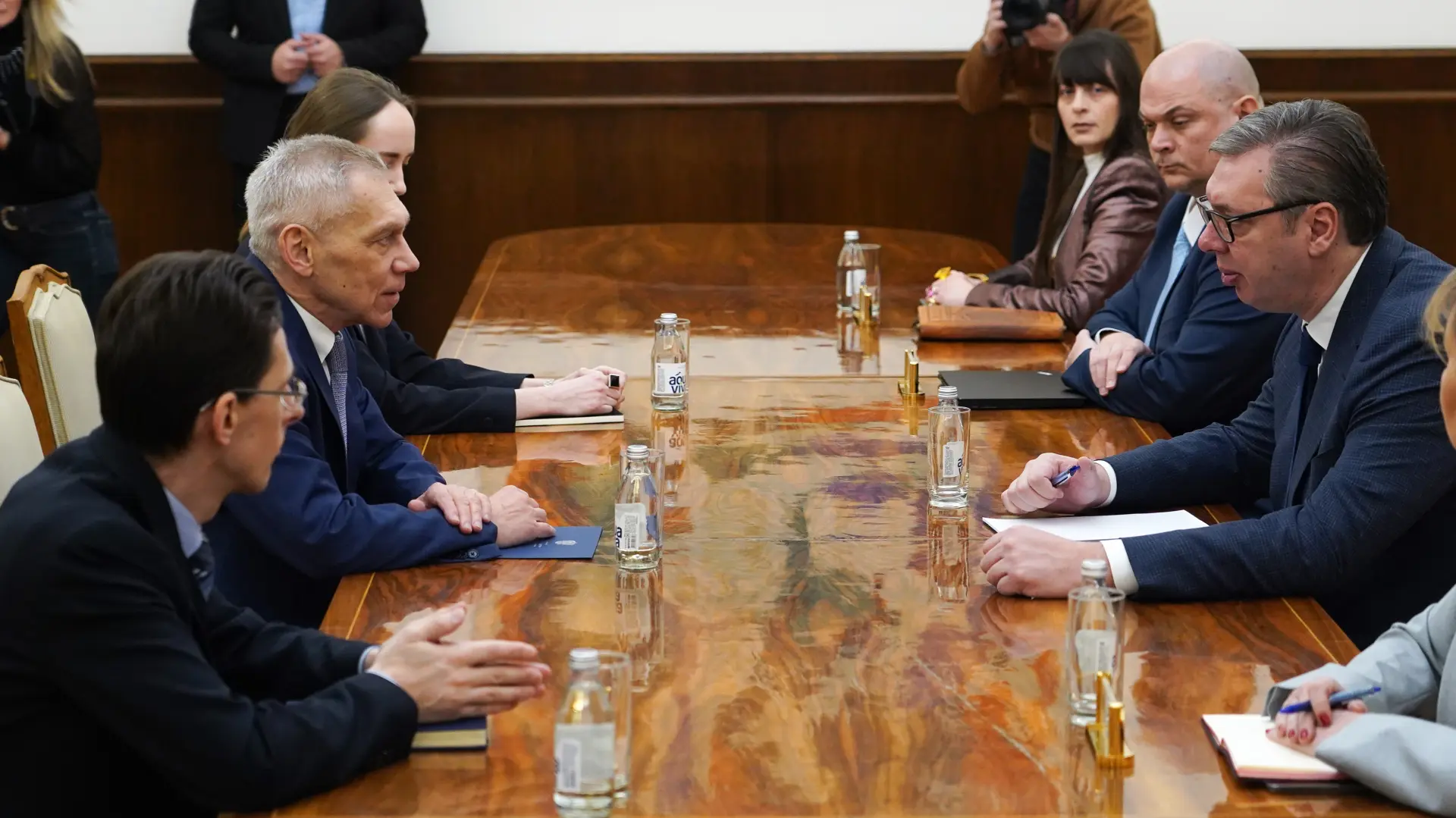 Vučić se sastao sa Bocan-Harčenko: Razgovor o najoptimalnijem rešenju za NIS